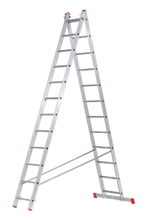 2x12 Двураменна алуминиева стълба - B10B2/330 STS | МИП-ТС ООД